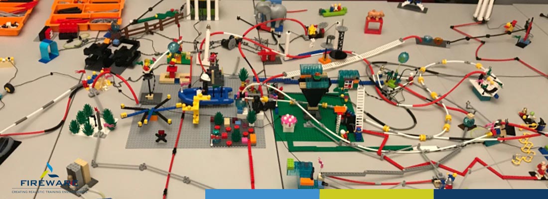 Brainstorm session with LEGO SERIOUS PLAY at FireWare | FireWare
