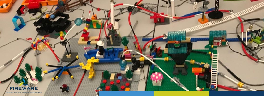Brainstorm session with LEGO SERIOUS PLAY at FireWare | FireWare
